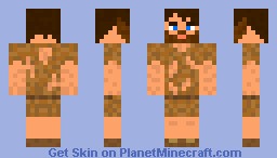 Stranded Man Minecraft Skin