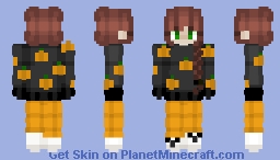 pumpkins and pajamas // skintober 5 Minecraft Skin