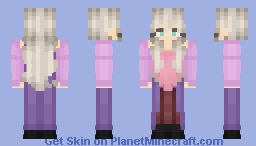 Skintober day 28 - Hocus Pocus Sarah ♥ 𝐁𝐚𝐧𝐚𝐧𝐚𝐬𝐨𝐦𝐞 Minecraft Skin