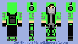Green Man Minecraft Skin