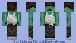 Zombie from Shading Tutorial Minecraft Skin