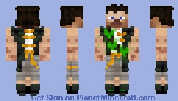 Skizzleman - Wild life - Green Life Minecraft Skin