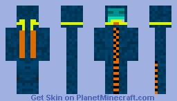 Scuba Diving Dude Minecraft Skin