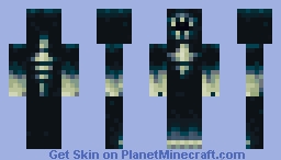 skulk humanoid Minecraft Skin