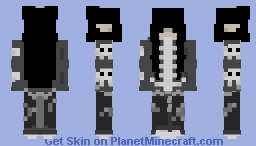 Skully girl Minecraft Skin