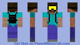 Skydive Steve Minecraft Skin