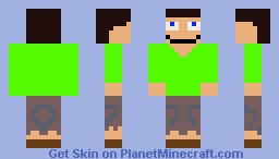 sleepy ted Minecraft Skin