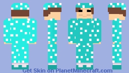 Sleepy Guy in Pyjama Minecraft Skin