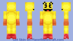 PAC-MAN MINECRAFT SKIN Minecraft Skin
