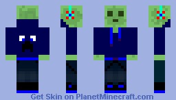 cool slime Minecraft Skin