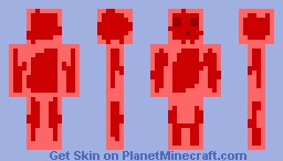 Slime (Red) Minecraft Skin