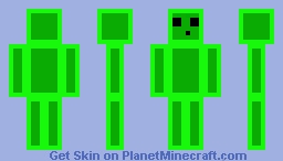 Slime Skin Simple Minecraft Skin