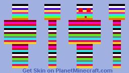 Derpy Rainbow_Slime Minecraft Skin