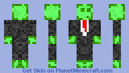 Slime Agent Minecraft Skin