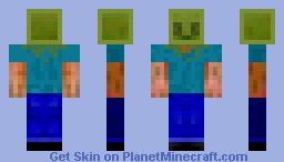 slimed parasite Minecraft Skin