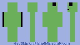 slime human Minecraft Skin