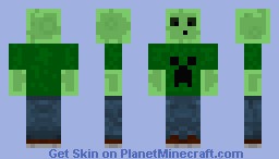 Slime Man Minecraft Skin