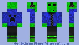 Slime Man v2 Minecraft Skin