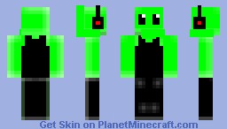 Slime dj (friend made) Minecraft Skin