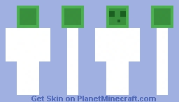 slime template Minecraft Skin