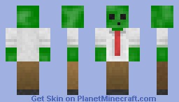 slime at work Minecraft Skin