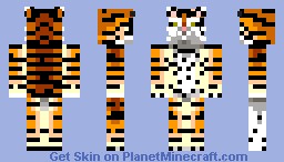 Tiger Minecraft Skin