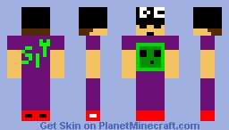 teen sly fanboy Minecraft Skin