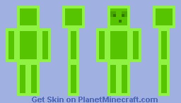 slyme, the slime Minecraft Skin