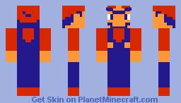 super mario bros 2 mario skin Minecraft Skin
