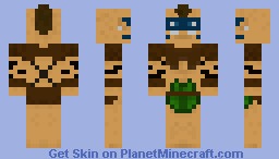 Tribal man 1 Minecraft Skin