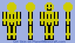 smiley face man Minecraft Skin