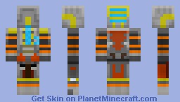 space suit Minecraft Skin