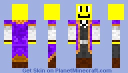 Wizard smiley guy Minecraft Skin