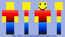 Smiley Man Minecraft Skin