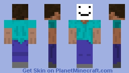 Smiley Steve Minecraft Skin