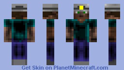 Smudged Miner Minecraft Skin