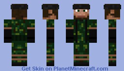 Snake Plisken MGS3 Minecraft Skin