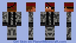 Snake ( Metal Gear Solid) Minecraft Skin