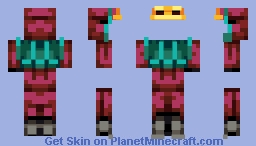 Sniffer Suit Steve Minecraft Skin