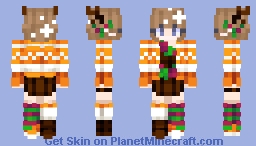 Snifferish - MCC SnowDown (Ginger Breadmen) Minecraft Skin