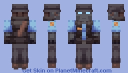 Soldier Robot Minecraft Skin