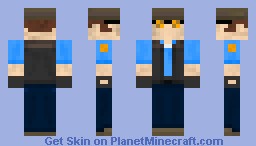 Tf2 Sniper (blue) Minecraft Skin