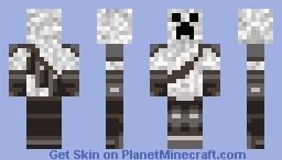Snow Creeper ! Minecraft Skin