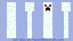 Dr.Zarg's White Creaper Minecraft Skin