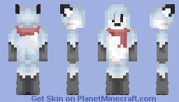 𝓢𝓷𝓸𝔀 𝓕𝓸𝔁 Minecraft Skin