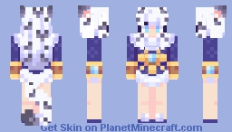 Baby Blue Minecraft Skin