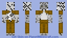 Snow Leopard Minecraft Skin