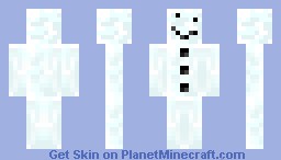 Snowman Skin Minecraft Skin