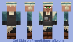 Snowy Villager Mason Minecraft Skin