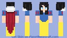 Branca Da Neve Minecraft Skin